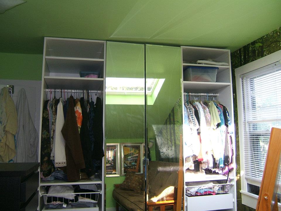 dressing room mirror closets – Home at the WhackyShack